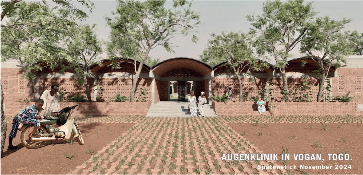 Bau der Augenklinik in Vogan - AugenarztpraxisPlus